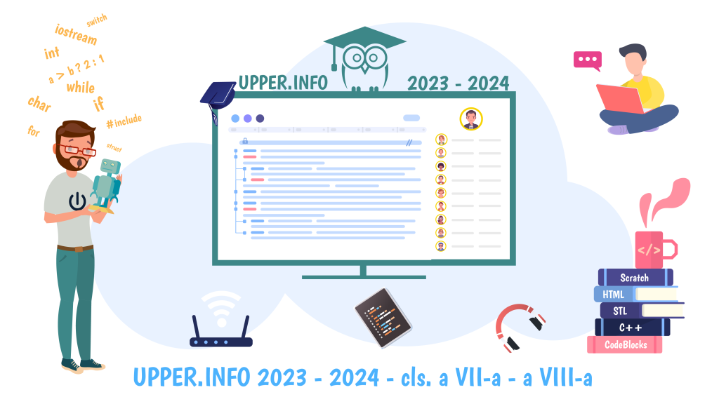 Upper.Info 2023-2024, clasele VII-VIII - Upper School
